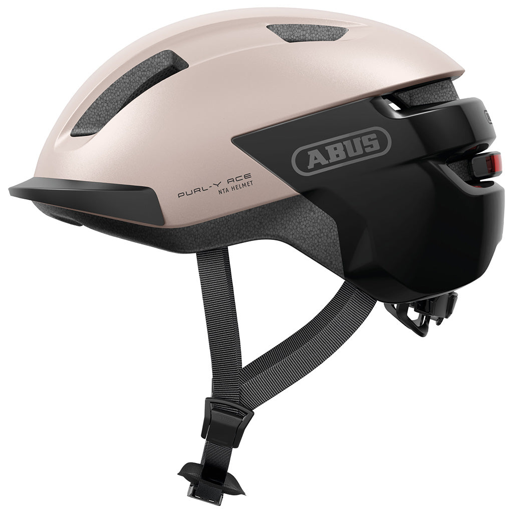 Abus Purl-Y Ace Helm mit Licht für Fahrrad