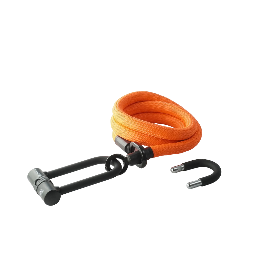 Tex-Lock Eyelet L U/X-lock 160 cm Antivol ART2 chaine et U pour vélos ...