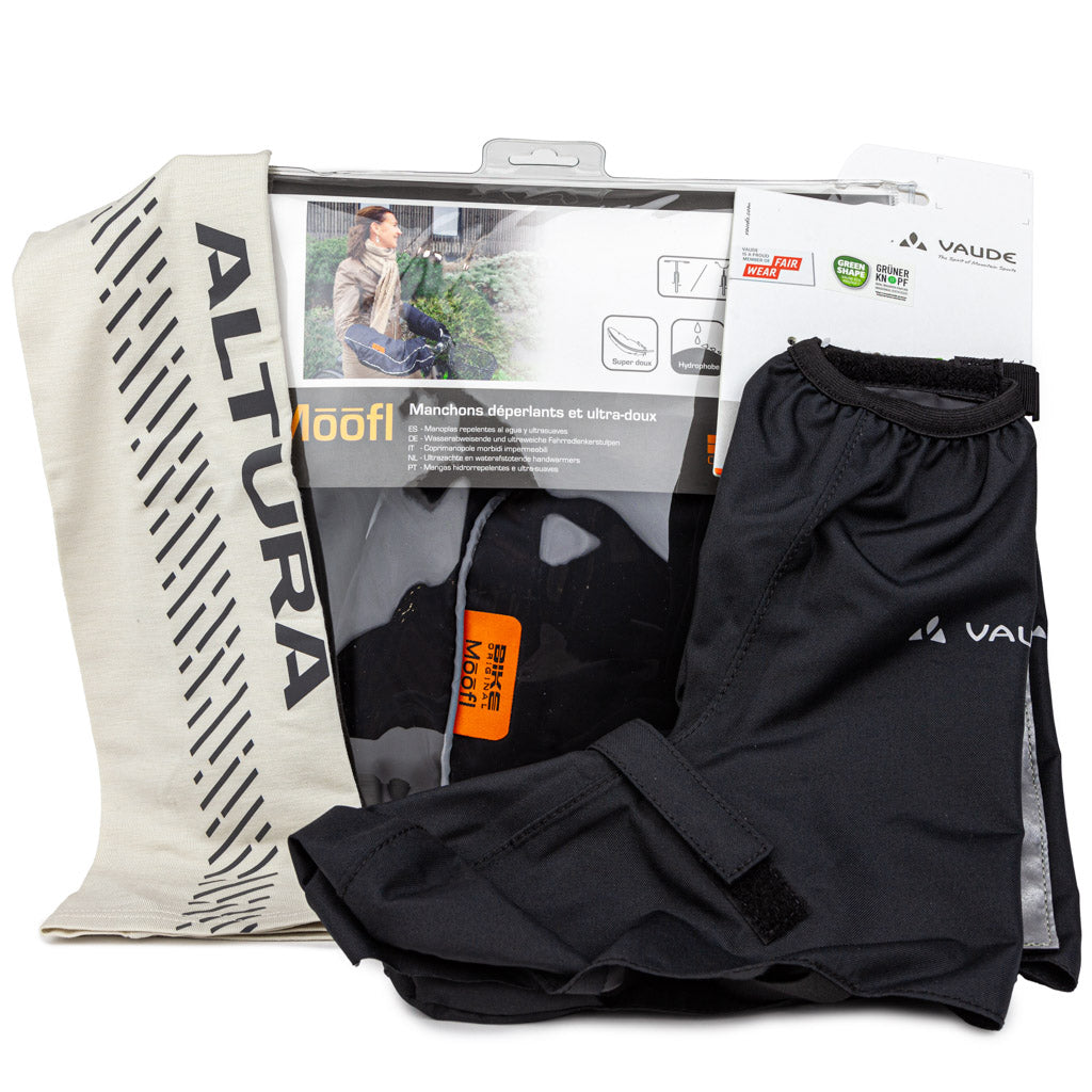 Pack confort vélo contre les intempéries - Lecyclo