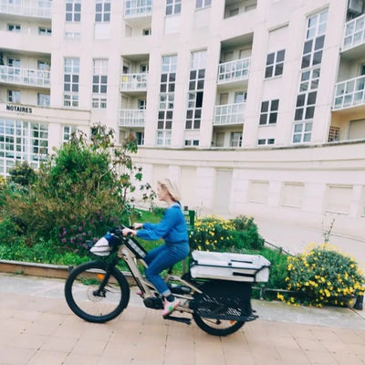 Bacatail Suzon & Suzette | Bac arrière modulable vélo longtail