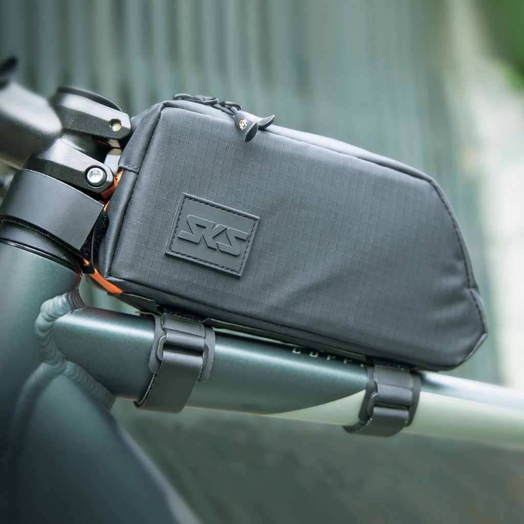 Sacoche vélo de tube horizontal velcro ou vis SKS Urban Toptube Bag