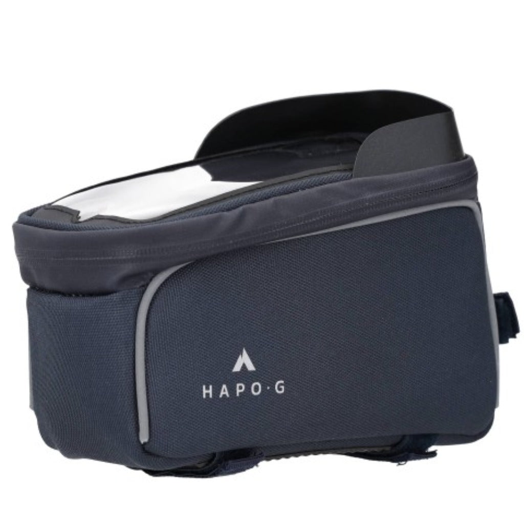 Hapo-G sacoche de cadre de vélo pour smartphone avec pare-soleil