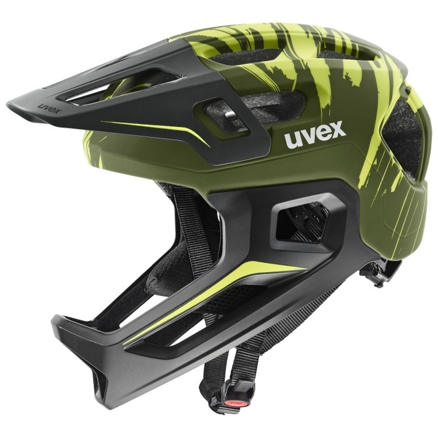 Uvex React JR Fullface – Casque VTT enfant intégral