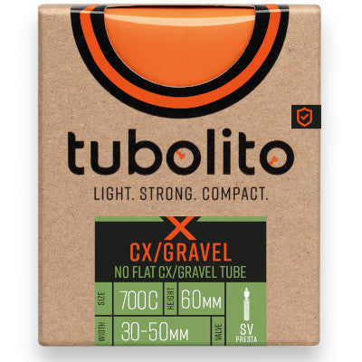 Tubolito X-CX Gravel Camera d'aria bici rinforzata 700x30-50C Presta